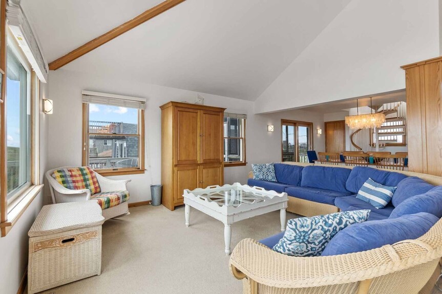 Oceanfront Home In Waves With Hot Tub, Grill, And Screened Porch - Outer Banks, NC