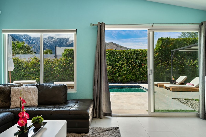 Mid Century Modern Resort Pool, Några Minuter Från Centrum. Fantastisk Utsikt öVer Bergen - Palm Springs, CA