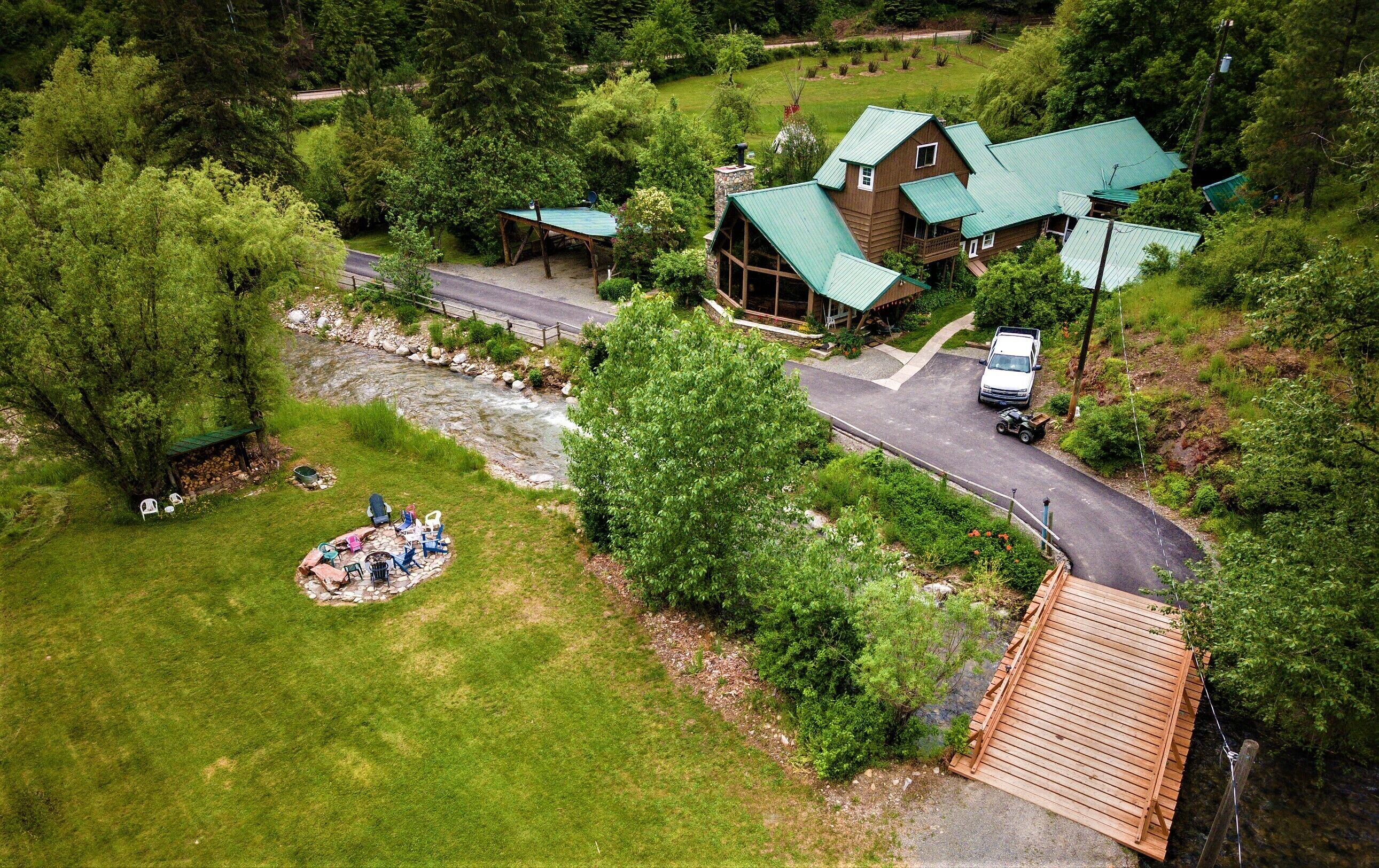 BEAUTIFUL ELK MOUNTAIN RANCH ADJOINS OVER 2 MILLION ACRES OF NATIONAL ...