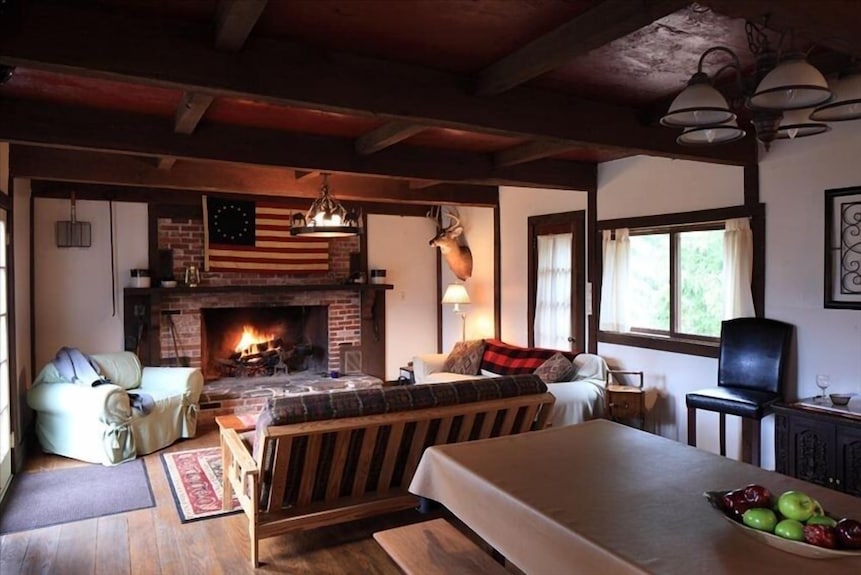 Bavarian Style Country Home On 120 Acres Of Fields And Forests - West Virginia