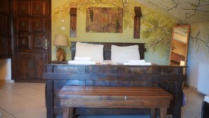 Quarto Deluxe, lareira, vista para o rio (Hottub / Jakuzi) | 3 quartos, Wi-fi grátis, roupa de cama fornecida