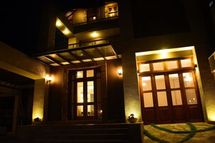 Entrada do alojamento