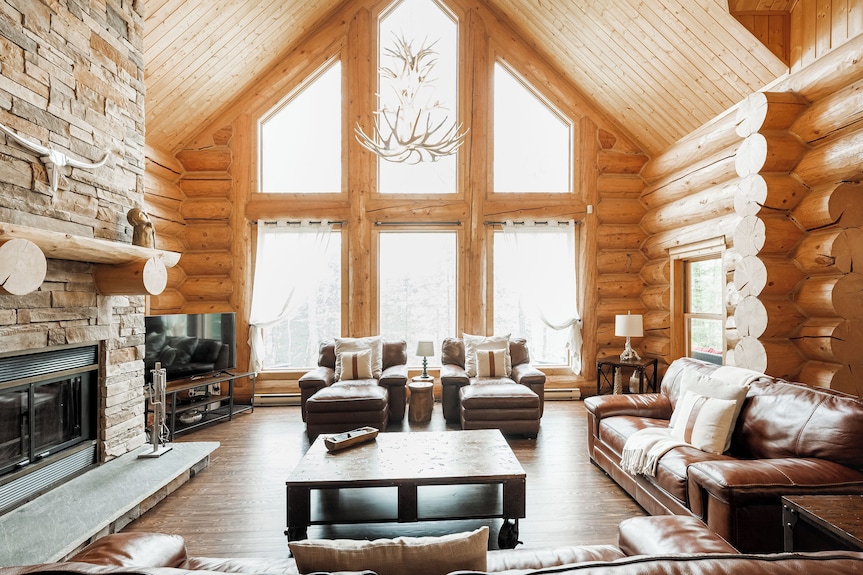 Chaletsoasis Luxury Lakefront Moose35 - Saint-Sauveur