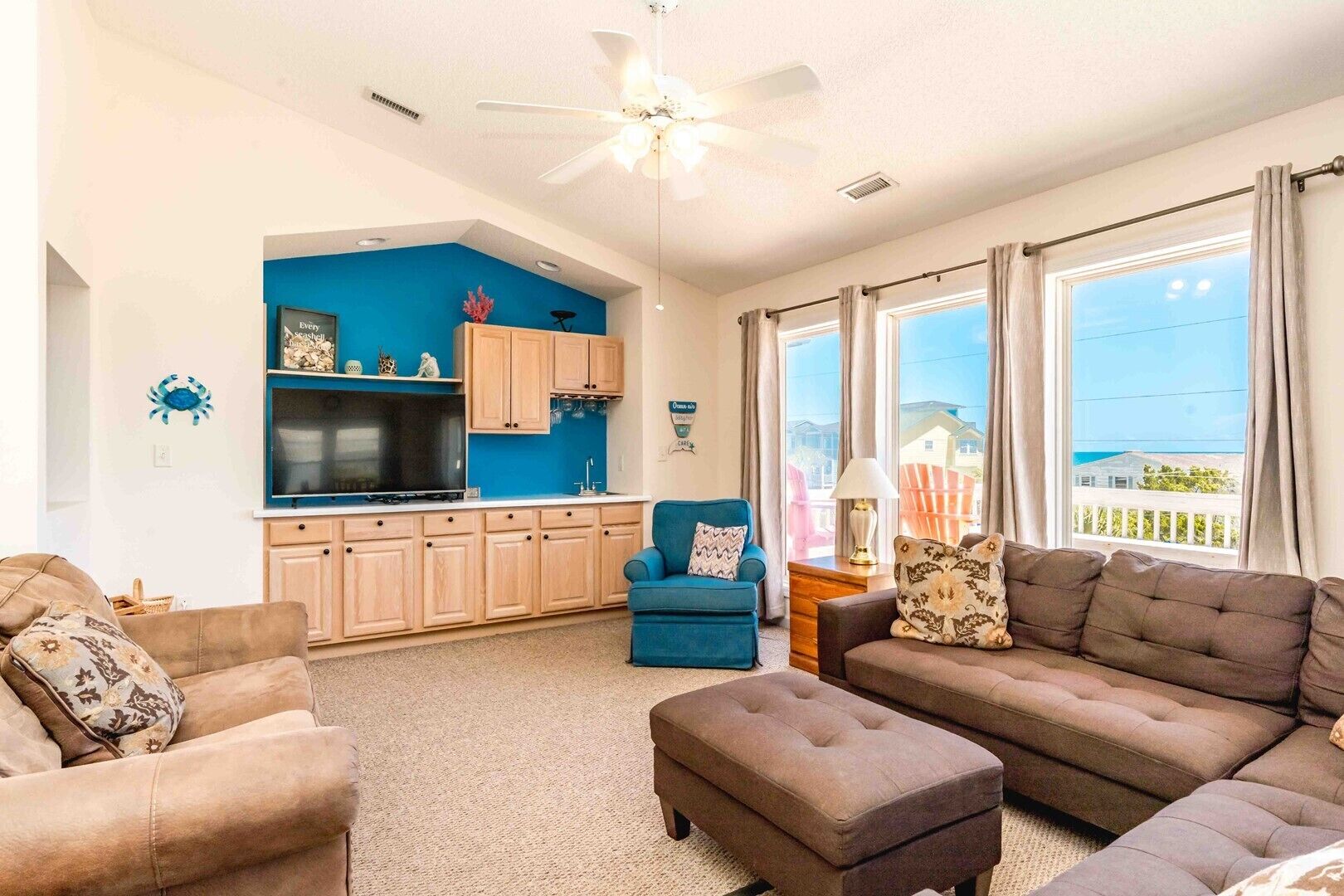 Flip Flops - Cozy 2nd Row Home - Ocean Views! - Surf City, NC