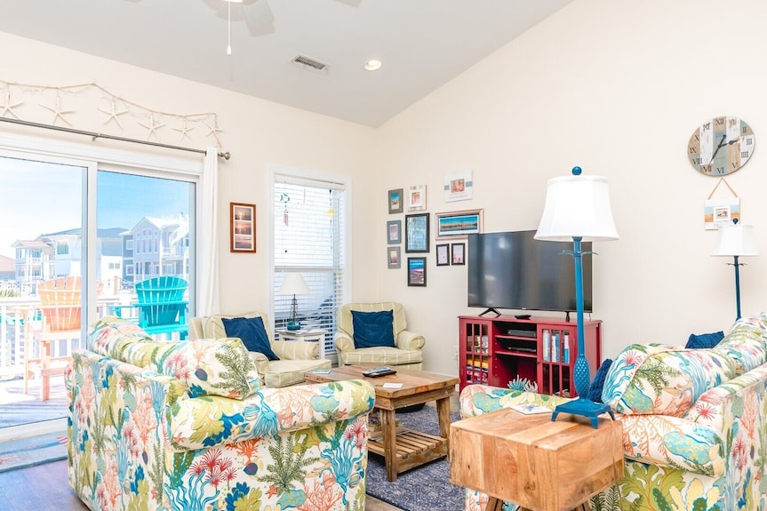 Hoos At The Beach - Lovely 4 Br Sea Star Village Townhouse; Ocean View! - Surf City, NC