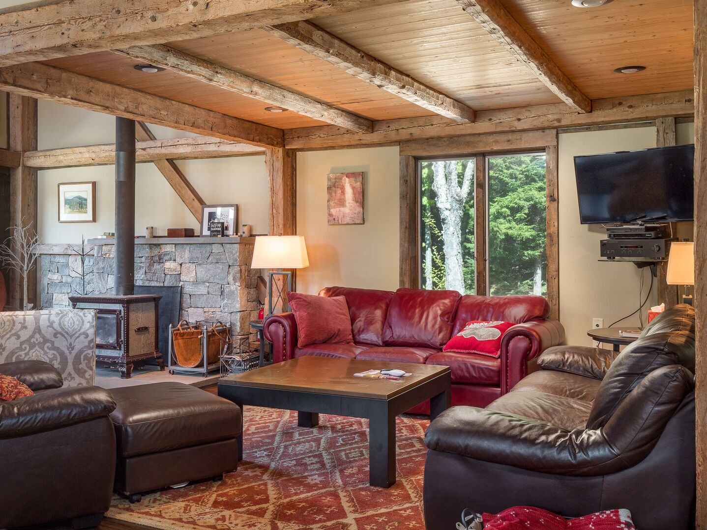 Stunning Timmer Ram Ladugård Med Utsikt öVer Sunday River Ski Resort - Bethel, ME