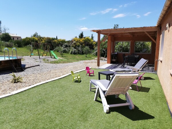 Gîte 6 Prs Avec Terrasse, Jardin Et Piscine. - Lézignan-Corbières