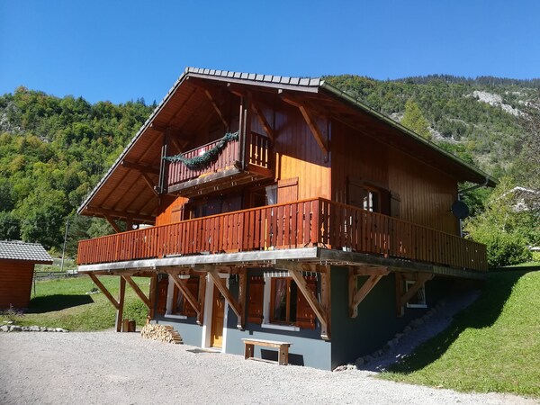 Chalet Met Prachtig Uitzicht, Sauna En Hamam. - 法國