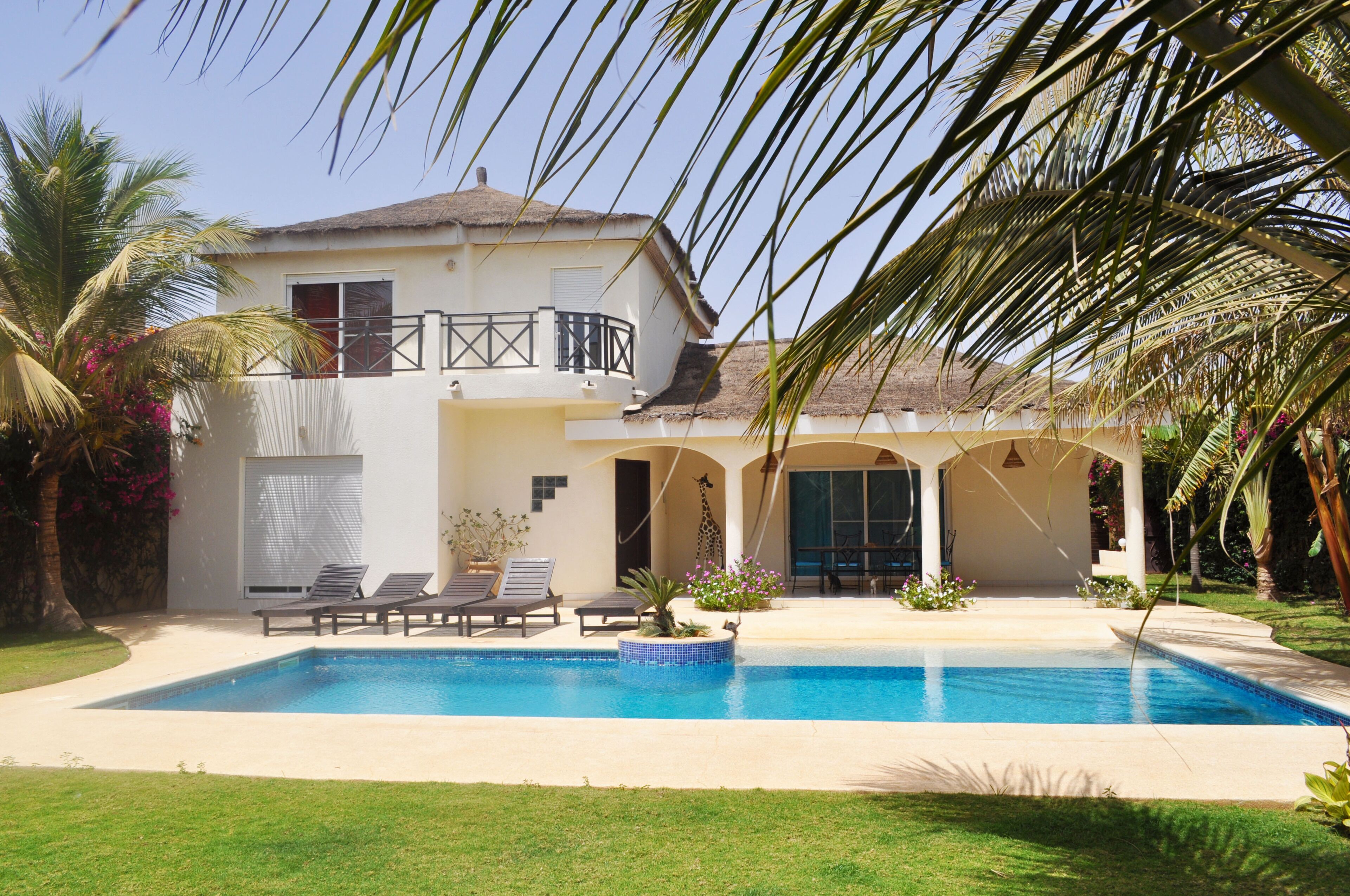40m from the sea: Luxury villa in Ngaparou (Saly) - Pool with beach ...