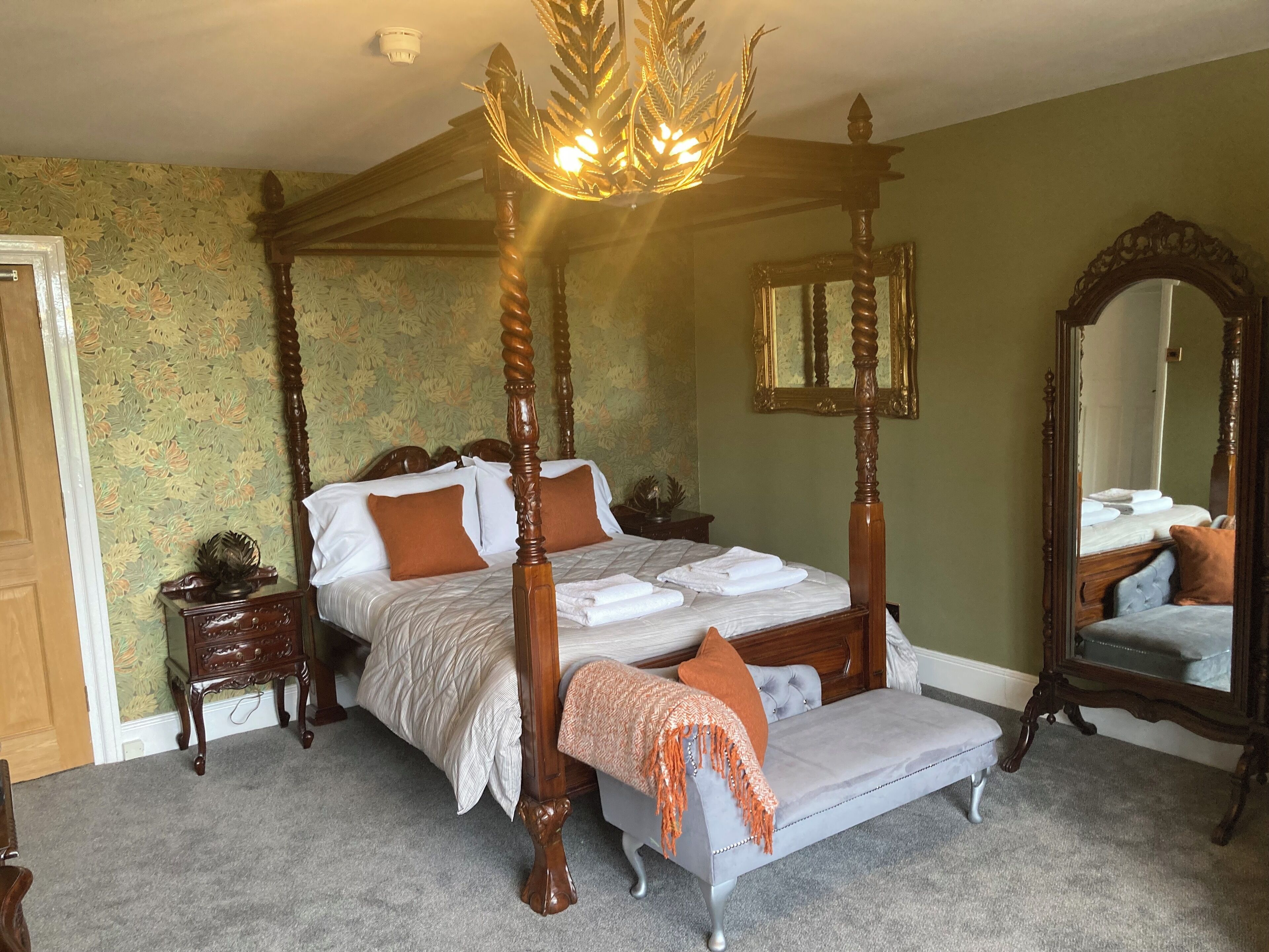 Roupas de cama premium, individualmente decorados