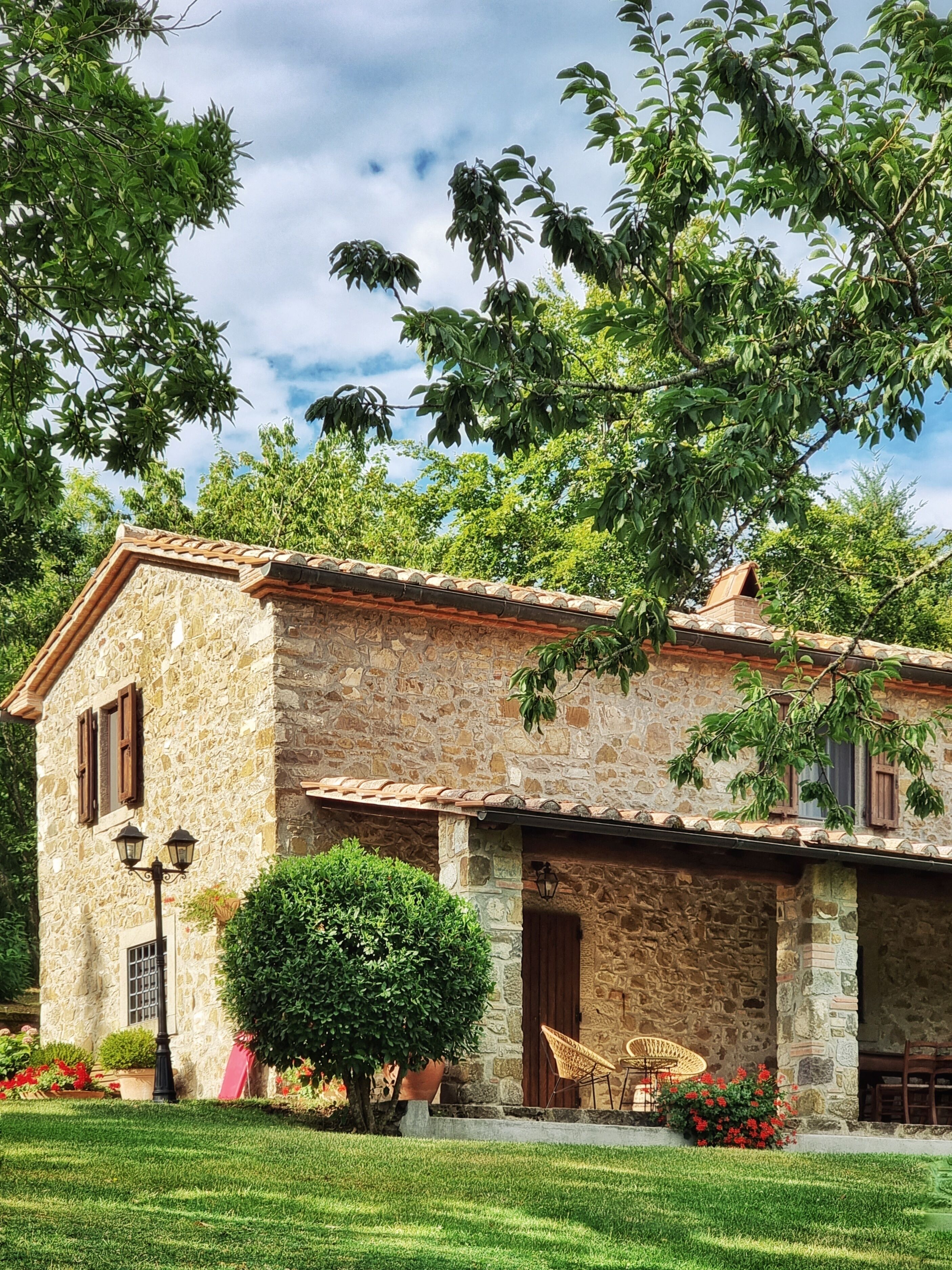 Small Tuscan Stone Houses