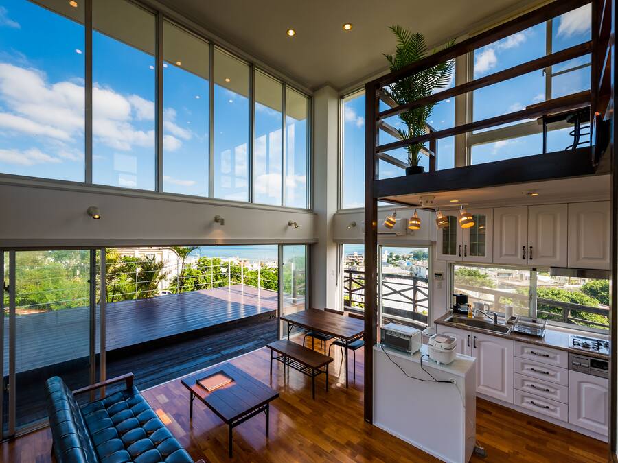 Villa, vista para o mar | Sala | TV de ecrã plano