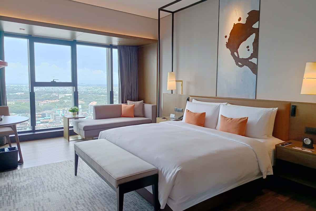 1 quarto, minibar, cofre no quarto, secretária