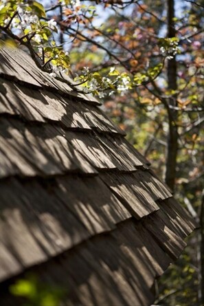 A Happy Nest up in the trees, unique Salt Spring Cottage close to town ...
