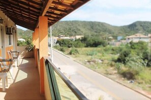 Quarto Duplo ou Twin Básico, 1 cama de casal, não fumadores | Vista da varanda