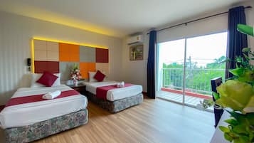 Quarto duplo luxo | Vista para a cidade