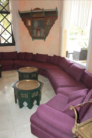 Sala de estar do lobby