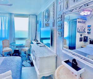 Estúdio Exclusivo | 1 quarto, secretária, secretária adequada para computadores portáteis