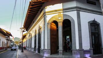 Fachada da propriedade