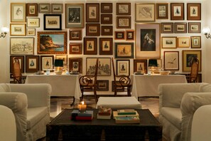 Sala de estar do lobby