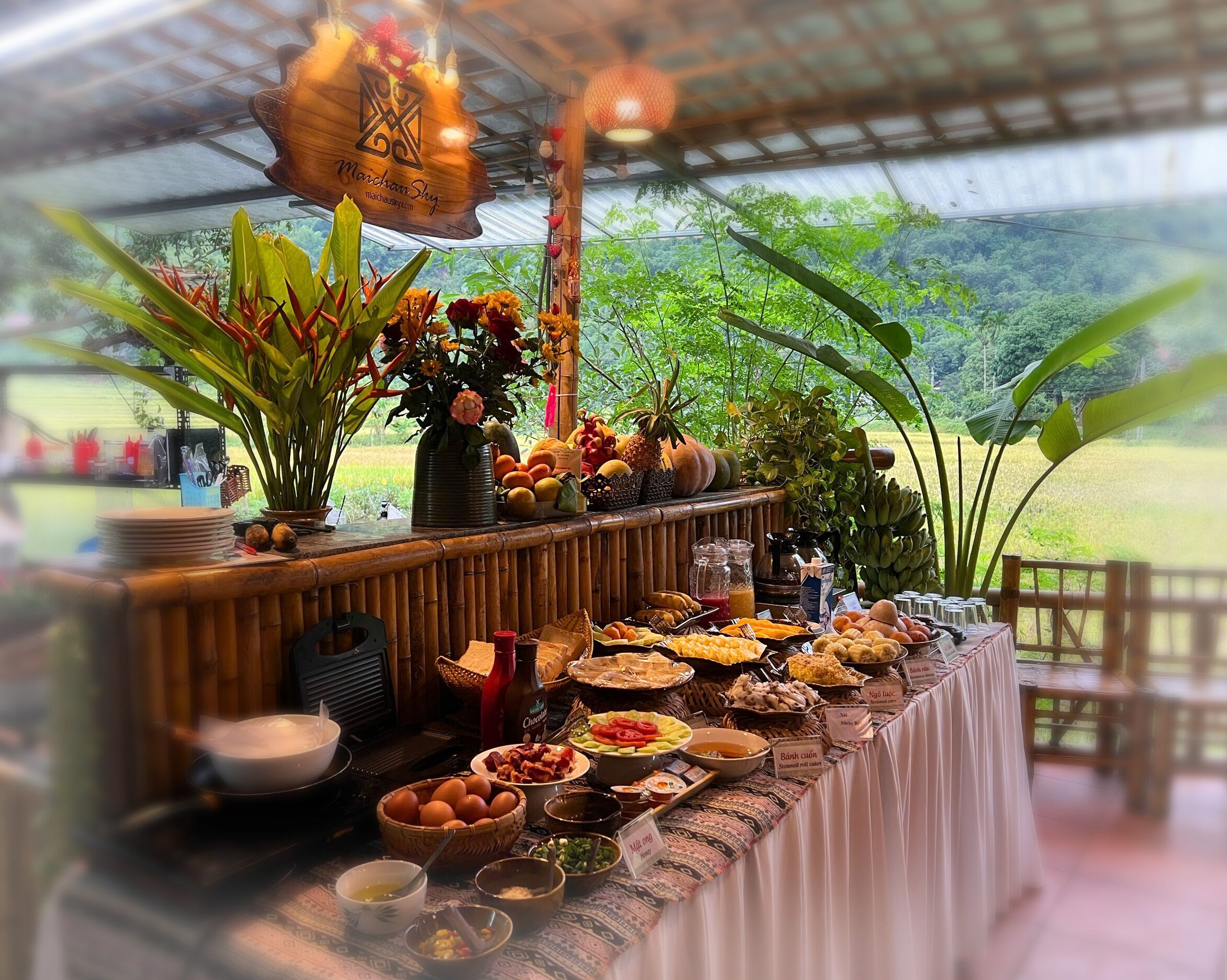 Buffet de pequeno-almoço
