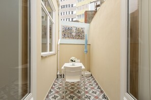 Apartamento Estudio com Terraço - 1º Andar | Terraço/pátio interior