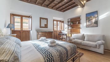 Apartamento, 1 quarto | 1 quarto, Wi-Fi de cortesia, roupa de cama