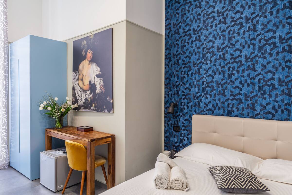 Quarto casal (Bacco) | Roupas de cama premium, edredons de pluma, cofres nos quartos
