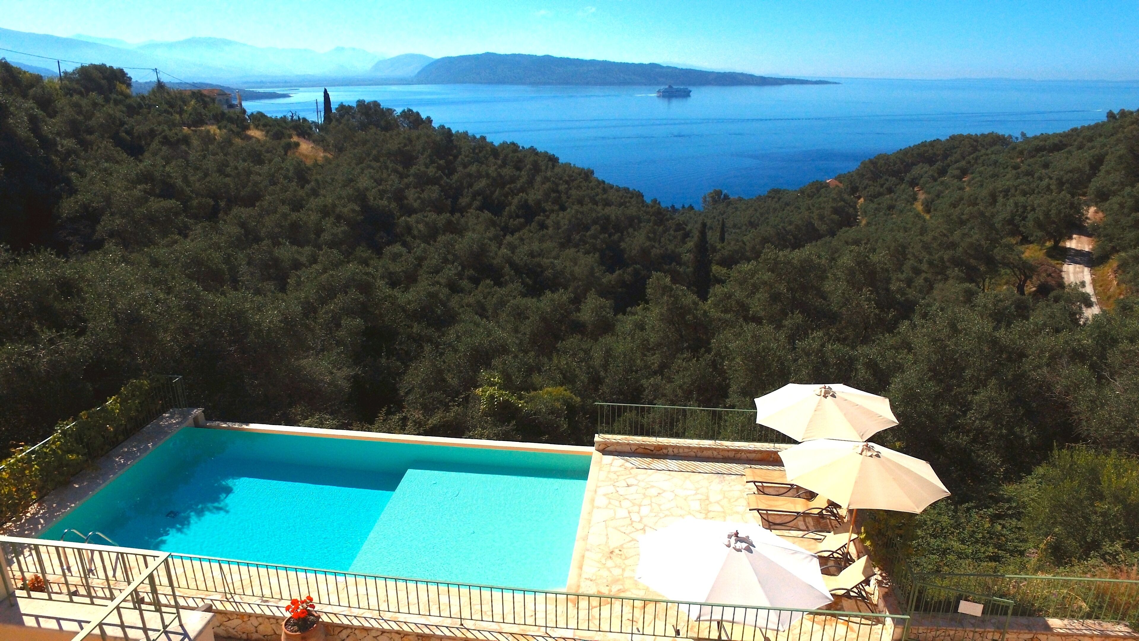 Stunning Hillside Villa, Private Pool And Amazing Sea Views with WIFI ...