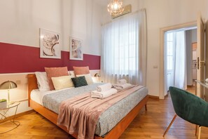 Apartamento Familiar | 1 quarto, roupa de alta qualidade, edredões de penas 
