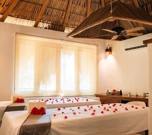 Massagens na praia, massagens 