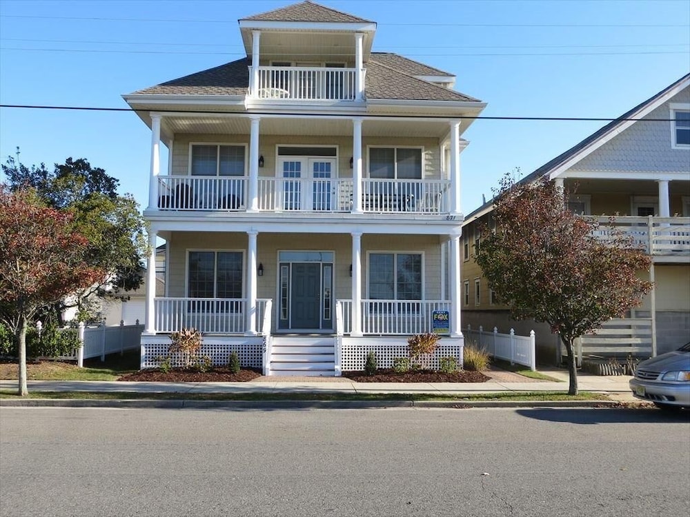 Ruime 5 Slaapkamers Met Uitzicht Op De Oceaan Op 5th Street - New Jersey