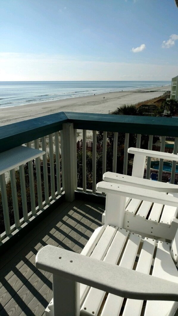 Ocean front Million dollar view! Cozy couples retreat! - Surfside Beach ...