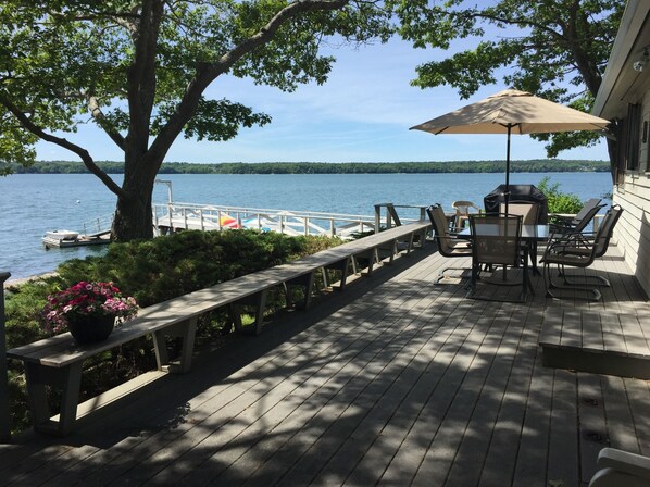 Oceanfront Spectacular Views & All Tide Dock - Brunswick | Vrbo