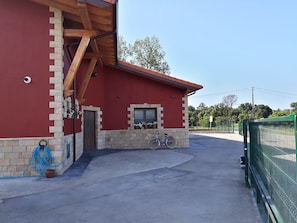 Fachada da propriedade