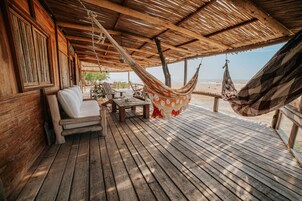 Cabana de Madeira Premium | Terraço/pátio interior