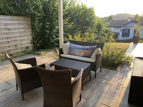 Schöne 4 * Villa - 3 Schlafzimmer - 117m2 - Garten. - Baskenland