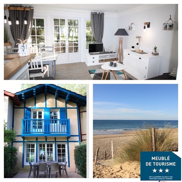 Ferienhaus 3 *** Golf Ocean Pool Moliets Landes - Moliets-et-Maa