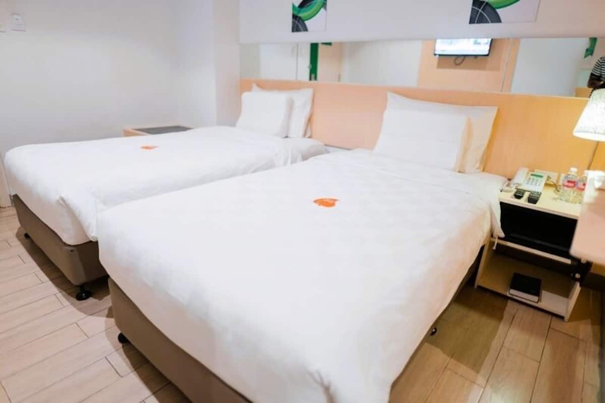 Quarto Twin Superior | Cofre no quarto, ferro/tábua de engomar, Wi-fi grátis