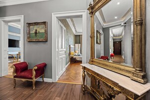 Penthouse de Luxo, vista para o mar | 4 quartos, secretária, quartos insonorizados, ferro/tábua de engomar 