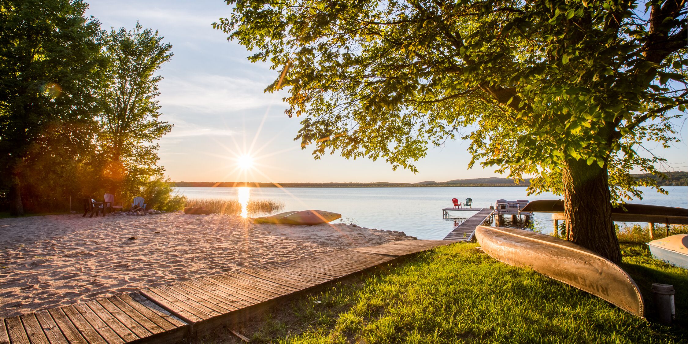 Secluded Waterfront Beach ~ Stunning Sunsets ~ UpNorth Paradise ...