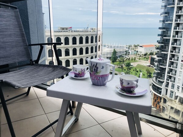 Estúdio | Vista para a praia ou o mar