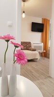 Apartamento, 2 quartos | Escrivaninha, cortinas blackout, quartos à prova de som