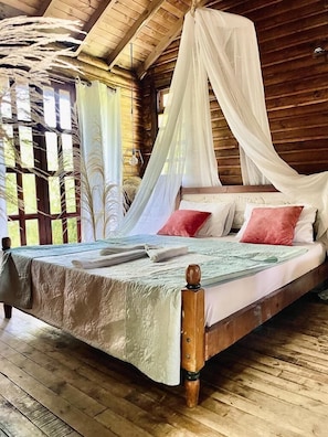 Casa na Árvore Exclusiva, em dormitório misto, não fumadores | Roupa de cama fornecida 