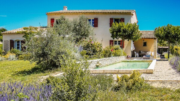 Provence-luberon-oppede Hochwertiges Design, Komfort, Aussicht Und Privater Pool - Ménerbes
