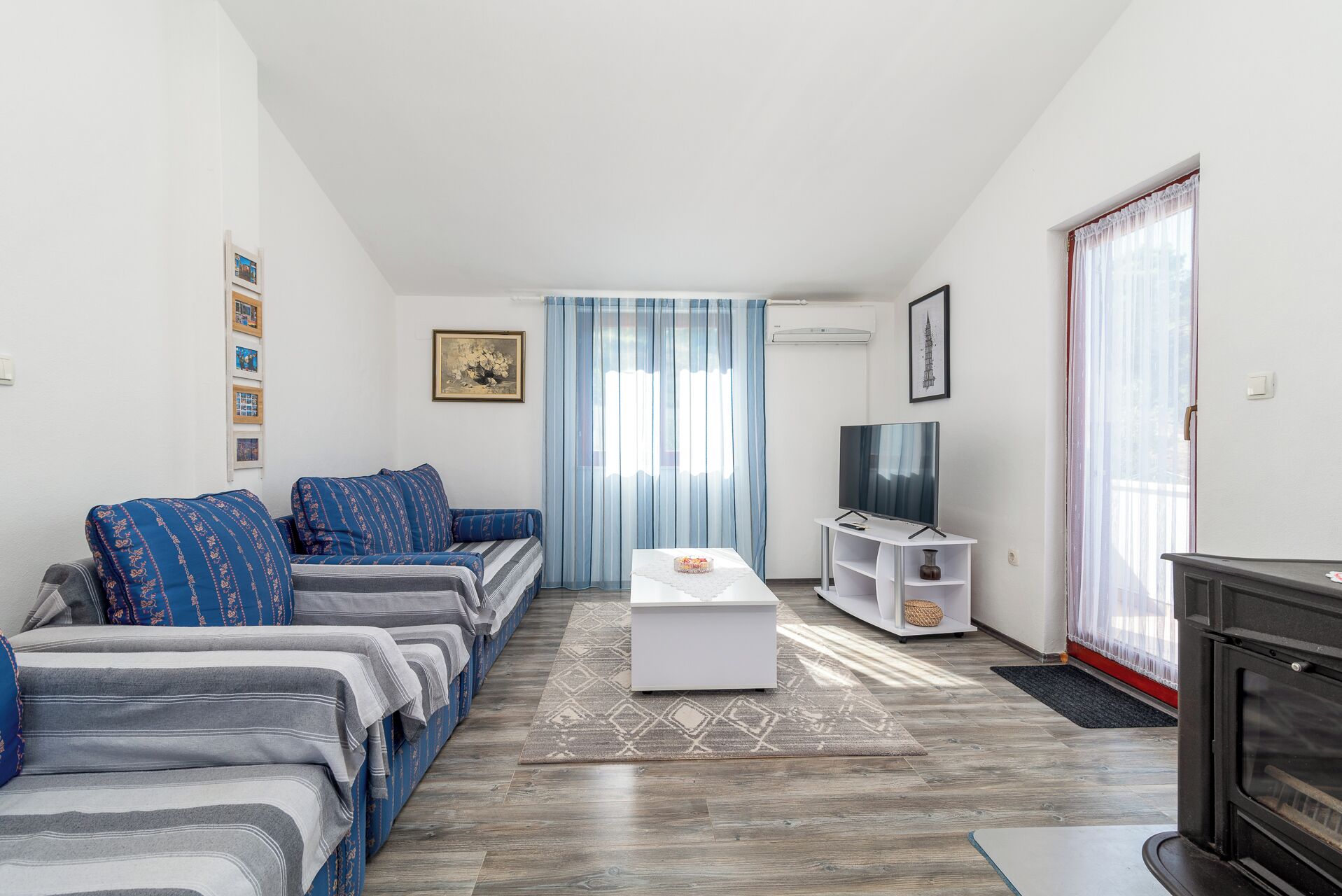 Gordana 2-apartment Mit Meerblick Für 7 Personen, 90 M Vom Kieselstrand Entfernt - Okrug Gornji