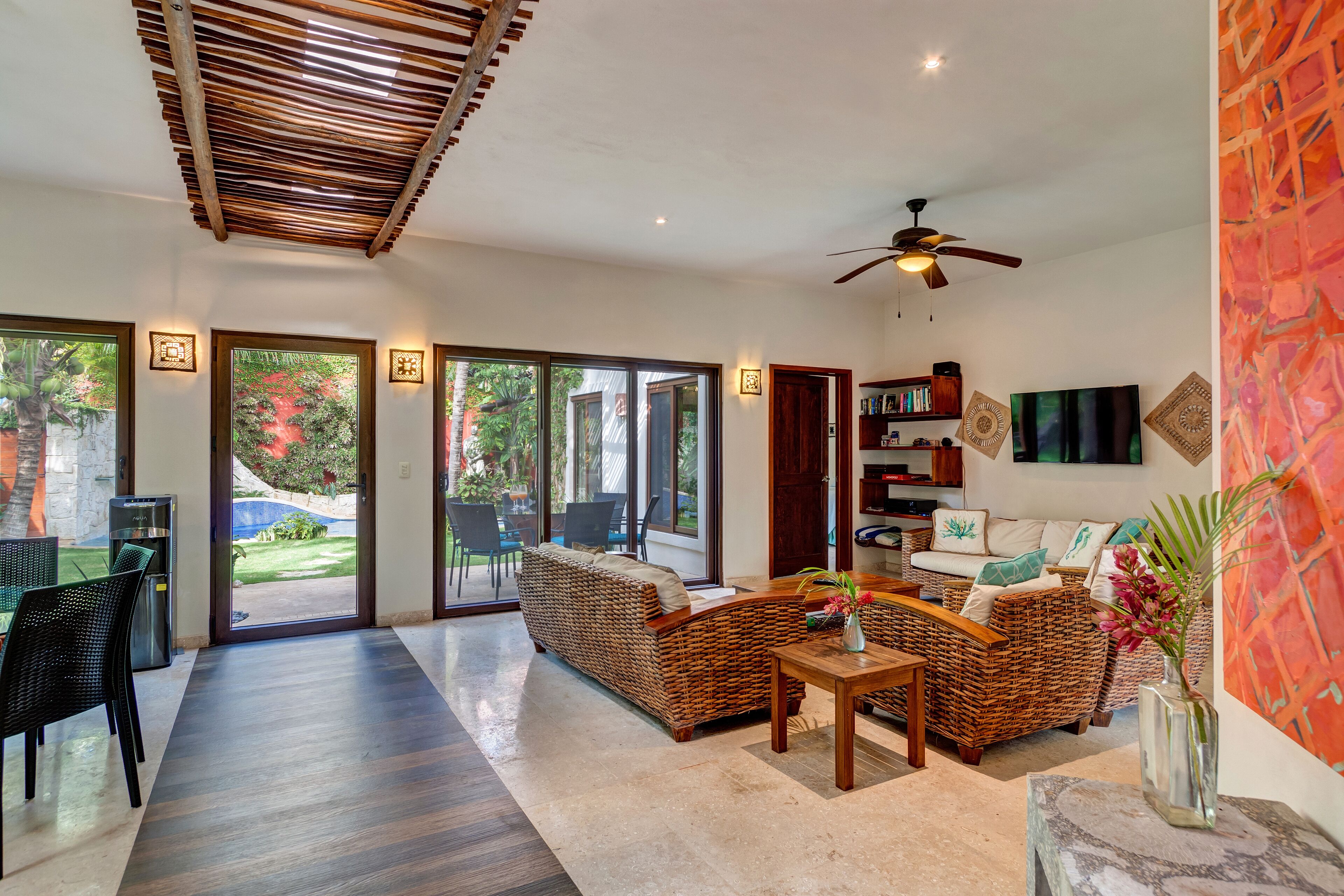 Private House With Pool, 2 Mins Walk To Beach/restaurants, Hanging Bed +6 Bikes - Puerto Morelos