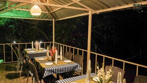 Opções para refeição ao ar livre