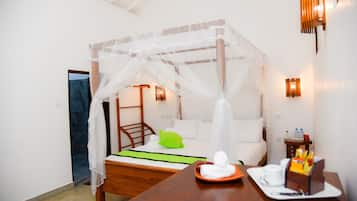 Quarto luxo | 1 quarto, roupas de cama antialérgicas, edredons de pluma