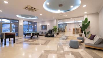 Sala de estar do lobby